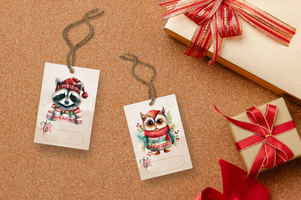 Printable Holiday Gift Tags – Nomadic Knits